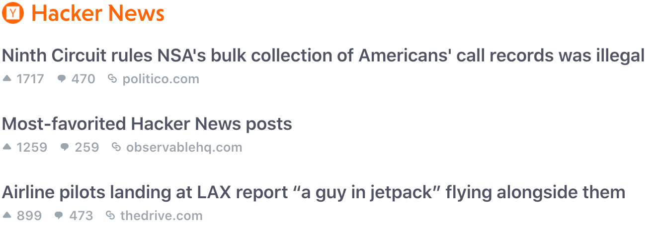 Hacker News Daily - the best of HN in your inbox every day
